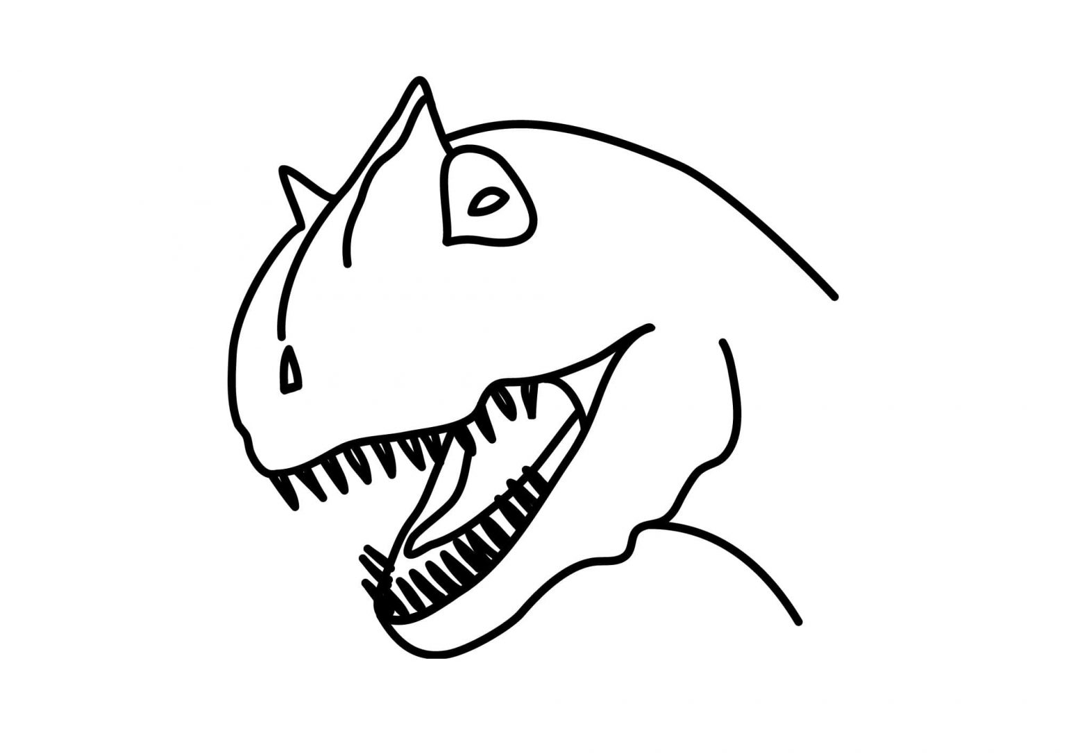 Allosaurus Colouring Sheet (Free + Printable)