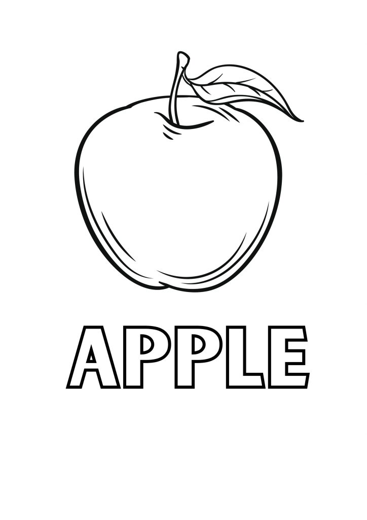 Apple Color Sheet (Free + Printable) | Kokoprint.com
