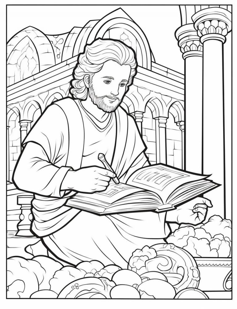 Bible Coloring Sheets (Free to print)