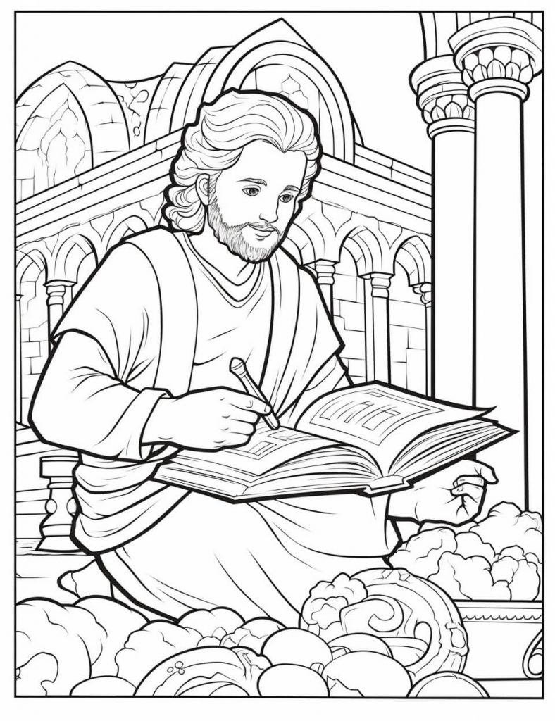 Bible Coloring Sheets (Free to print)