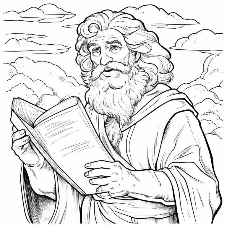 Bible Coloring Sheets (Free to print)