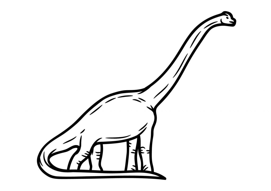 Brachiosaurus pictures to color (Free + Printable)