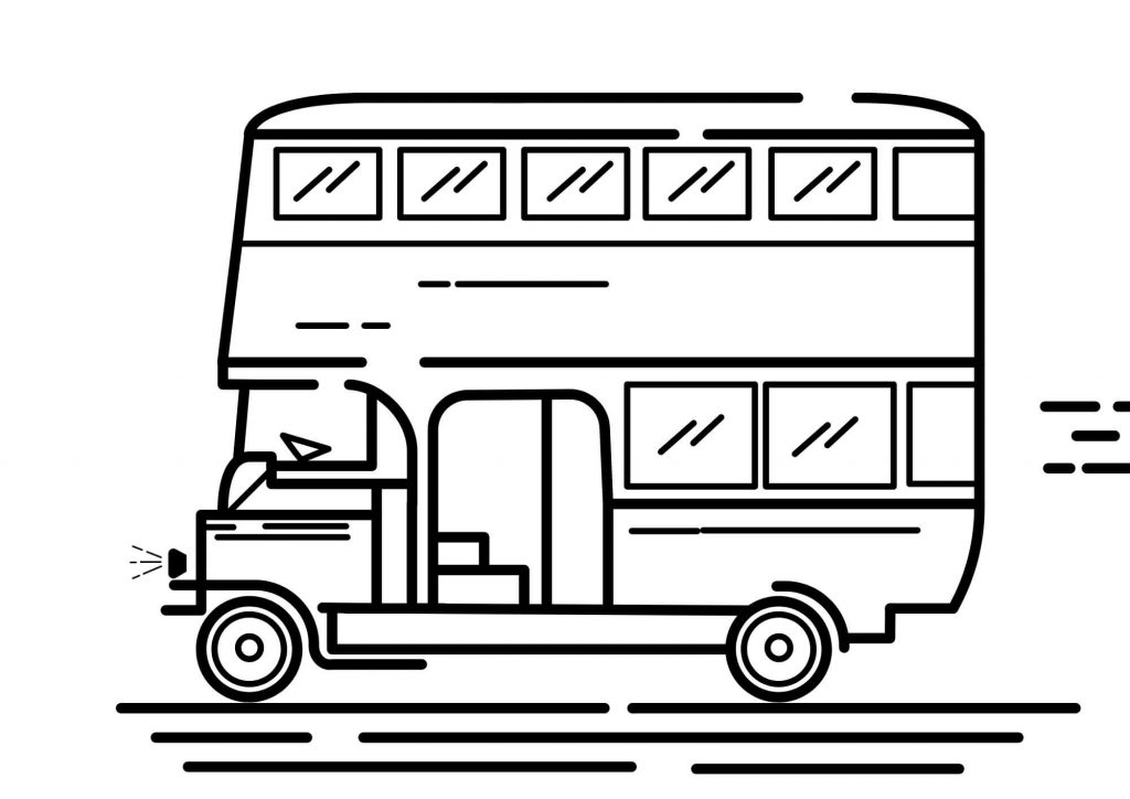 Bus Color Sheet (Free + Printable)