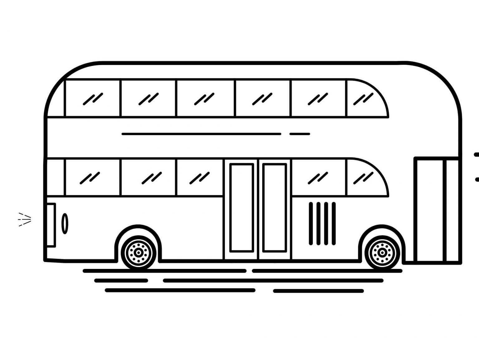 Bus Color Sheet (Free + Printable)