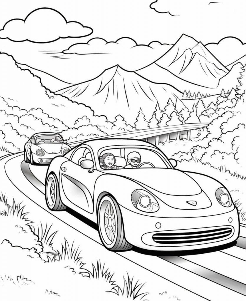 Car Color Sheet (Free + Printable)