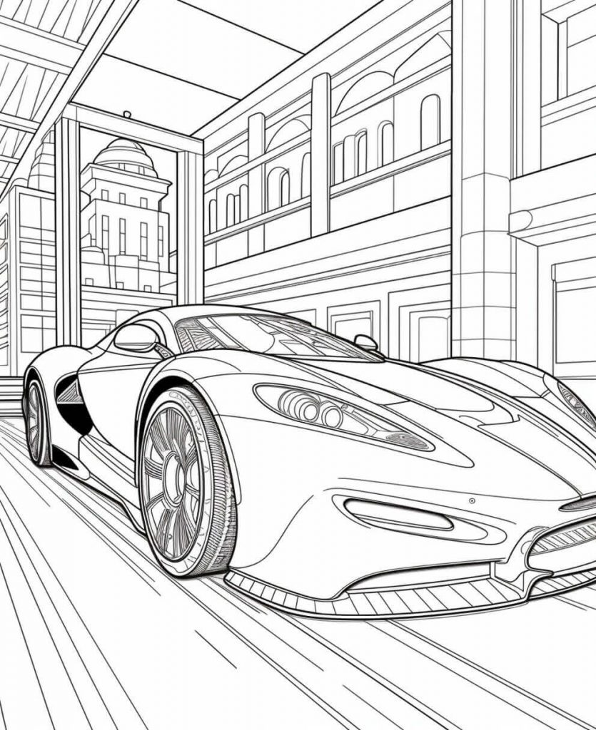 Car Color Sheet (Free + Printable)