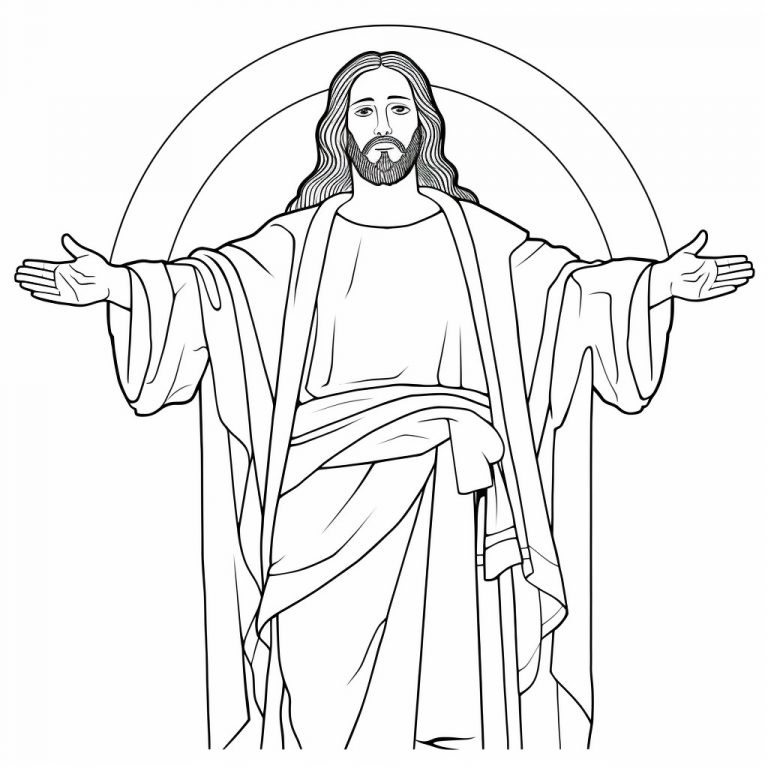 Christian Coloring Sheets (Free to print) | Kokoprint.com