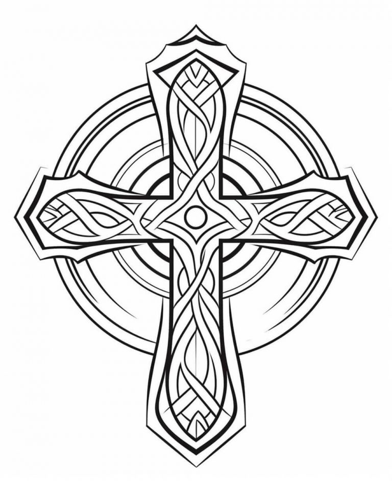 Christian Coloring Sheets (Free to print) | Kokoprint.com