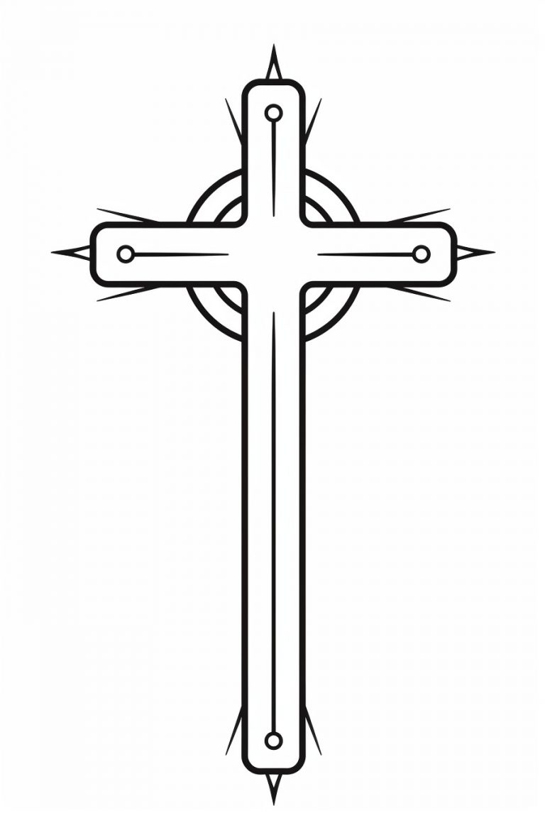 Christian Coloring Sheets (Free to print) | Kokoprint.com