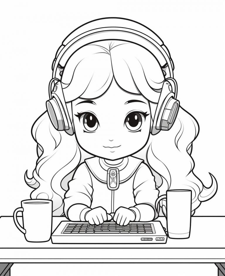 Computer Color Sheet (Free & Printable) | Kokoprint.com