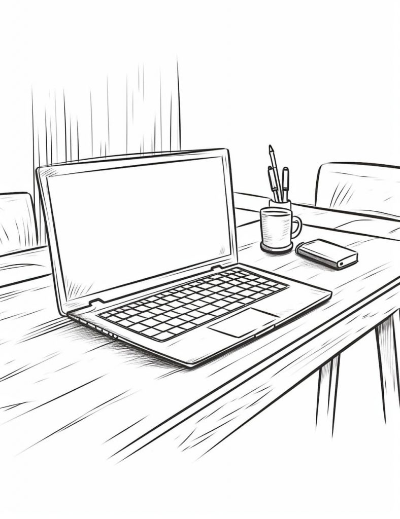 Computer Color Sheet (Free & Printable) | Kokoprint.com