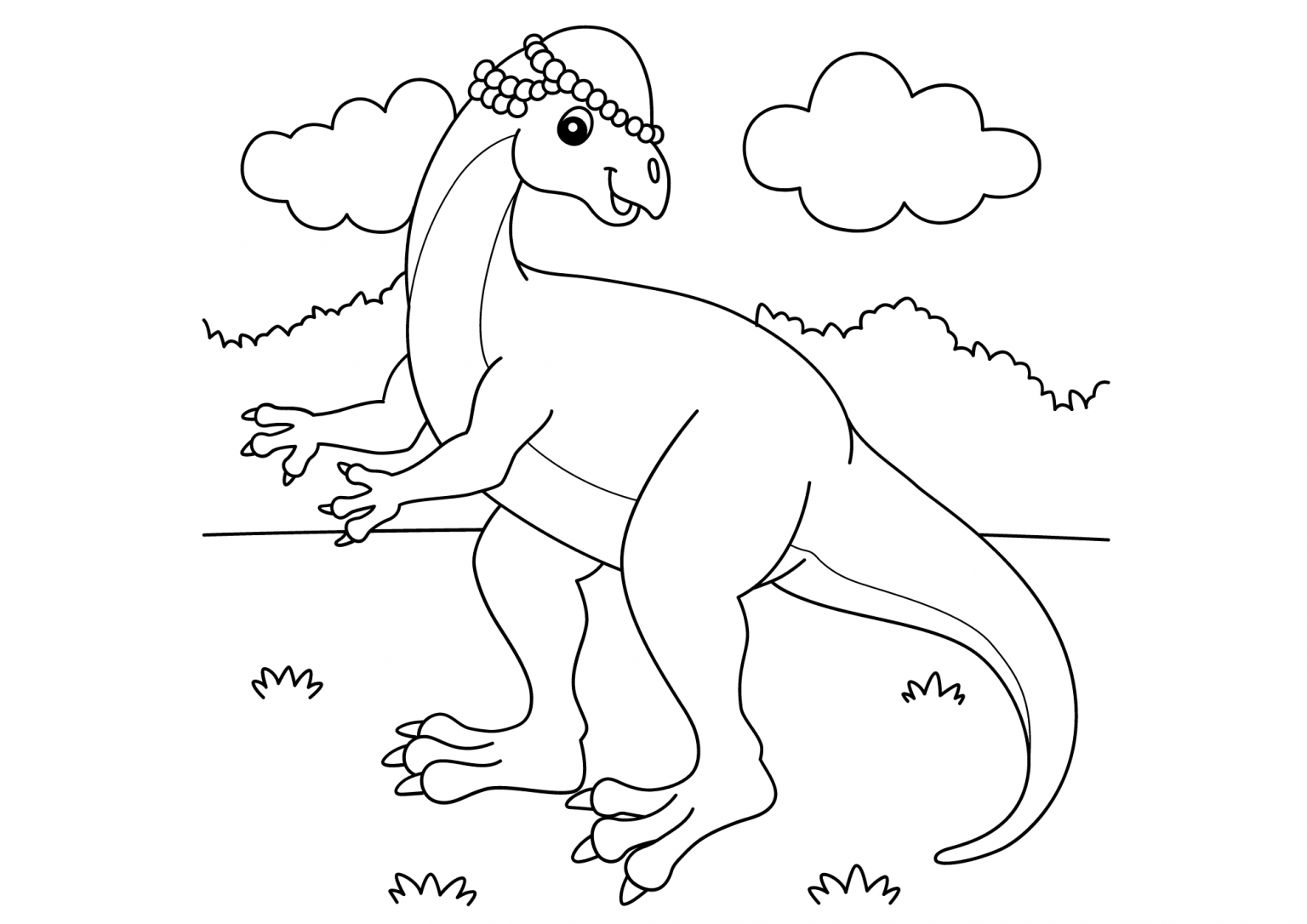 Dino Coloring Pages (Free + Printable)