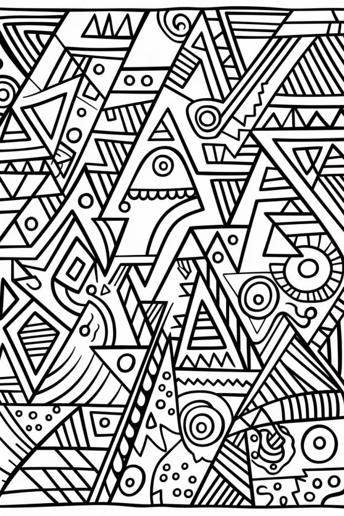 Doodle Color Sheets (Free + Printable)