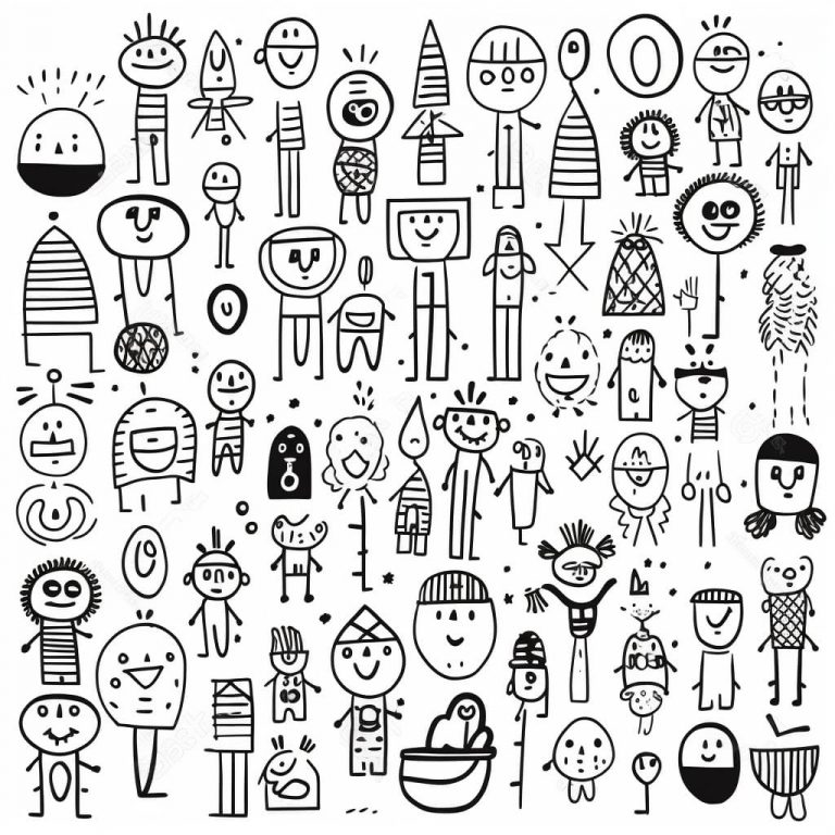 Doodle Color Sheets (Free + Printable)