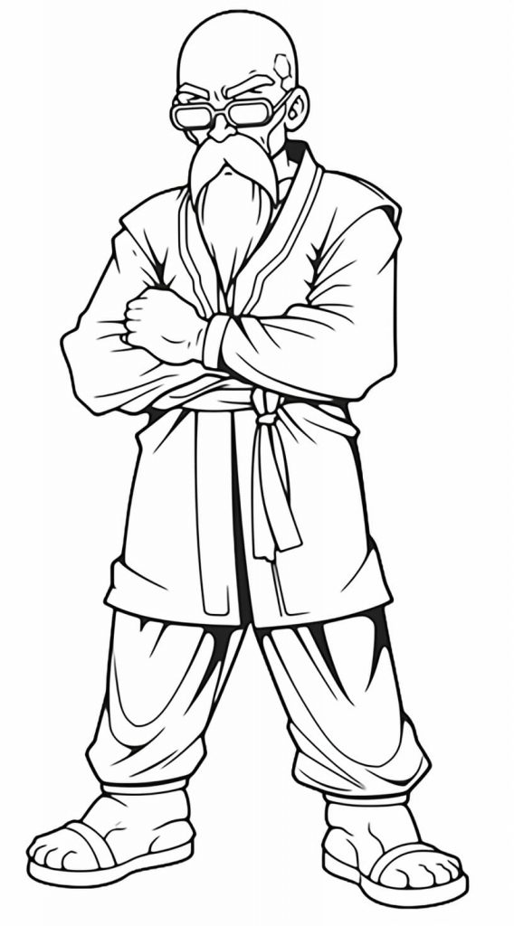 Dragon Ball Z Color Sheets (Free + Printable)