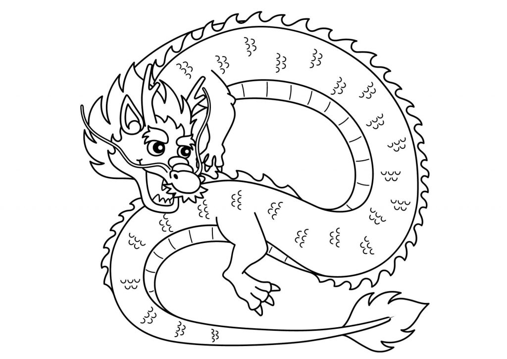 Dragon Color Sheets (Free and Printable)