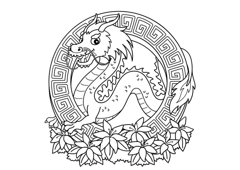 Dragon Color Sheets (Free and Printable)