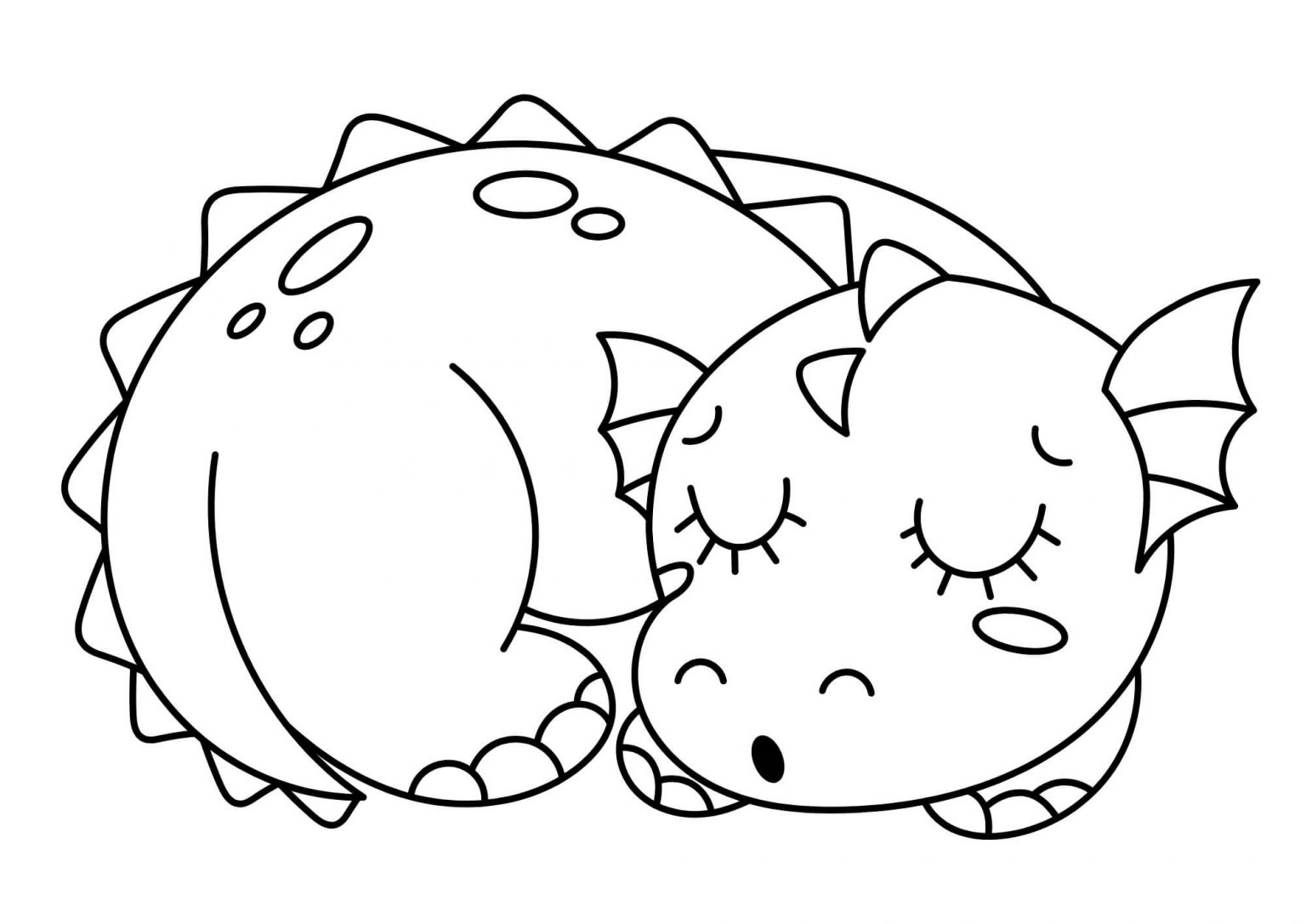 Dragon Color Sheets (Free and Printable)