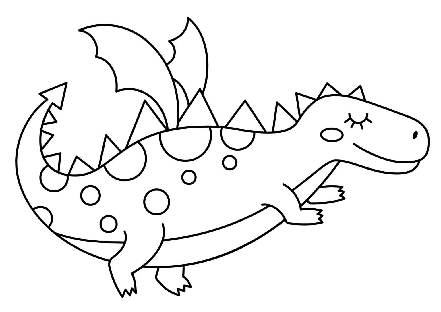 Dragon Color Sheets (Free and Printable)