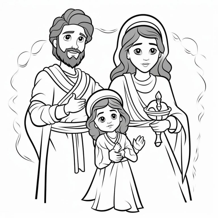 Faith Coloring Sheets (Free to print) | Kokoprint.com