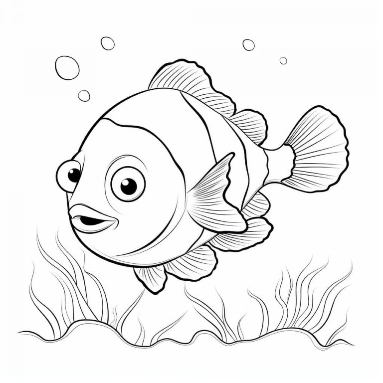 Finding Nemo Color Sheets (Free & Printable)