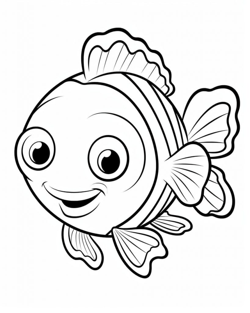 Finding Nemo Color Sheets (Free & Printable)