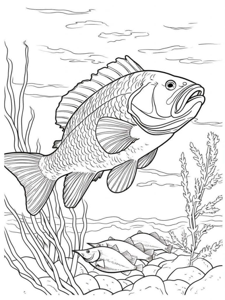 Fish Color Sheets (Free & Printable) | Kokoprint.com