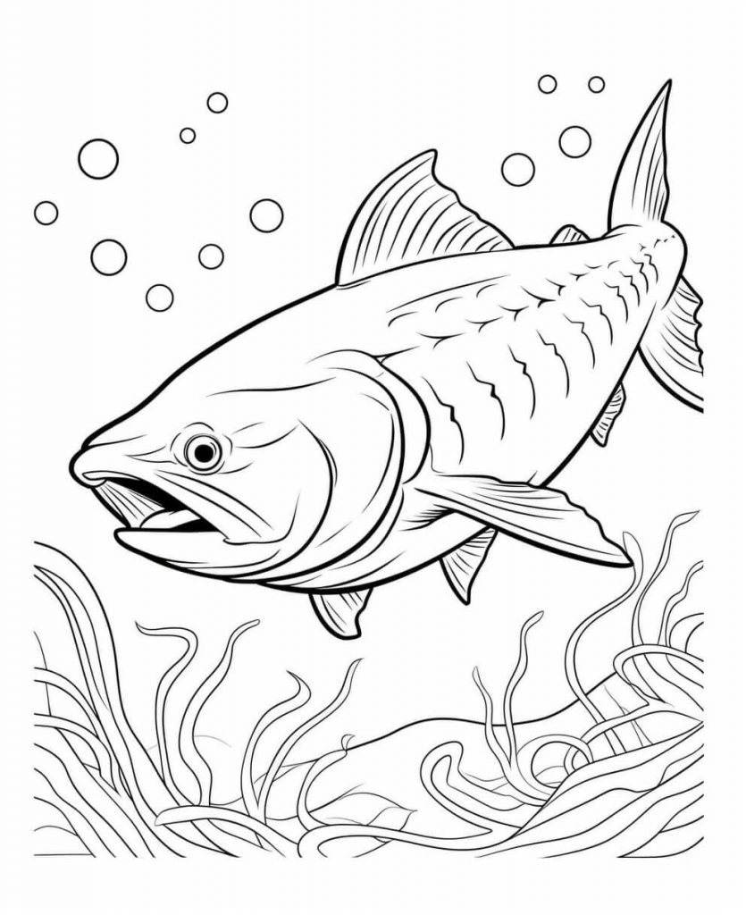 Fish Color Sheets (Free & Printable) | Kokoprint.com