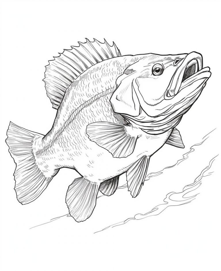 Fish Color Sheets (Free & Printable) | Kokoprint.com