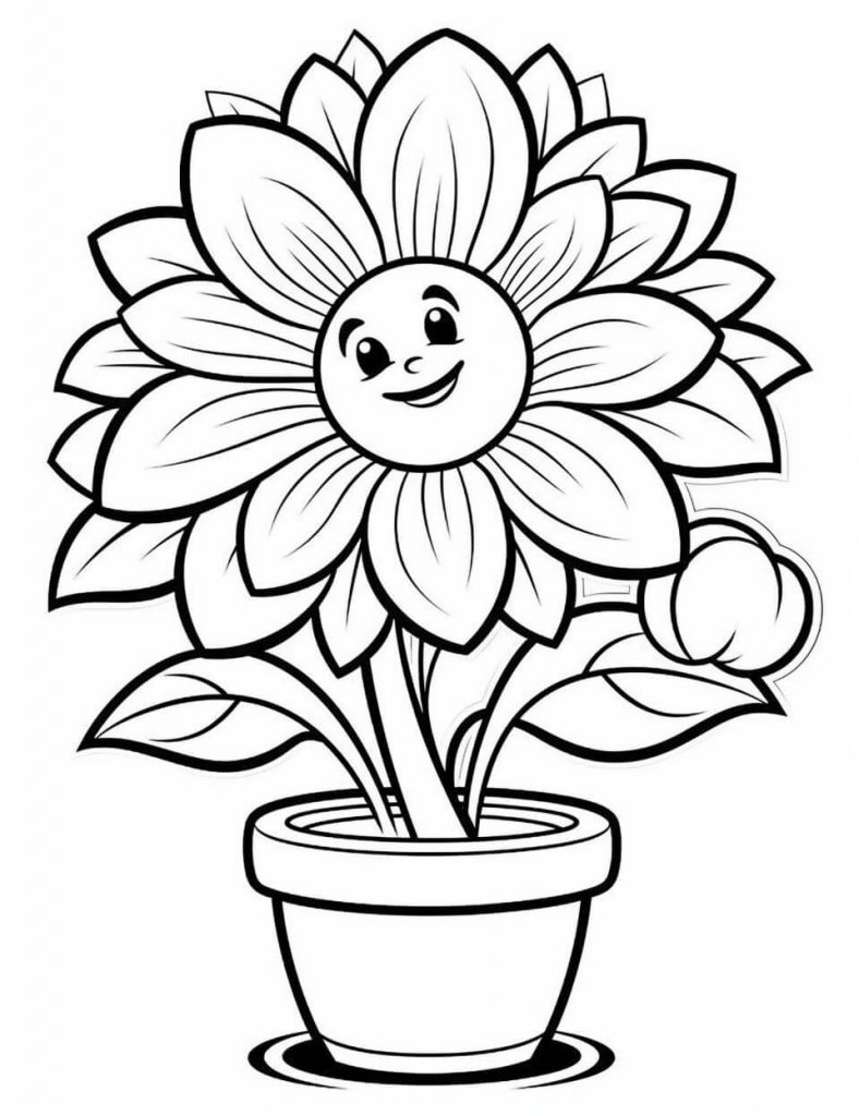 Flowers Color Sheets (Free + Printable)