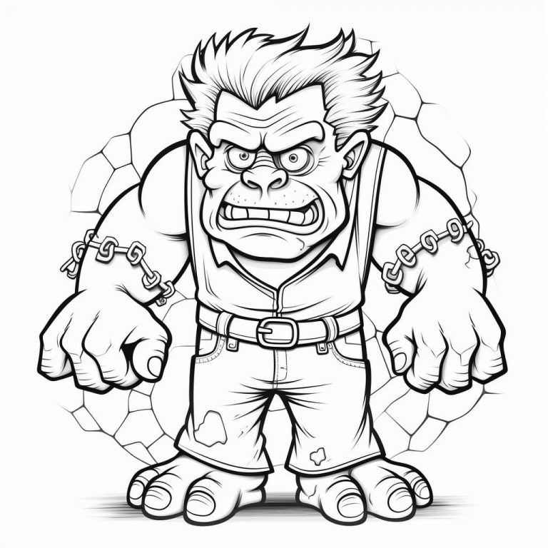 Frankenstein Color Sheets (Free & Printable)