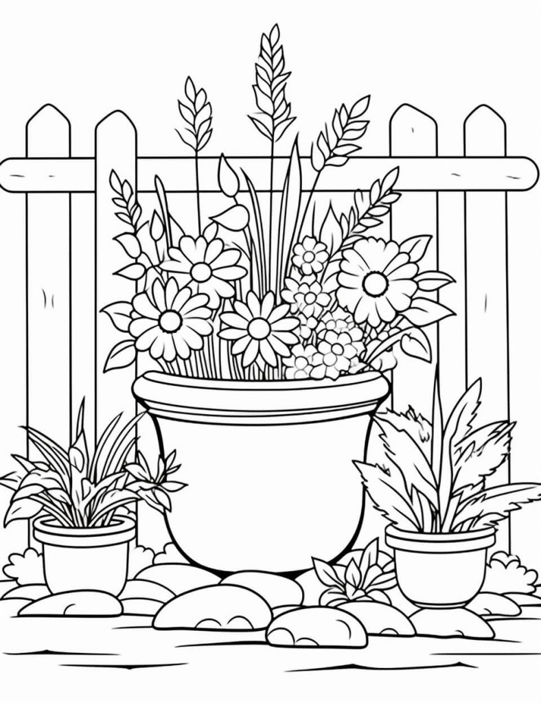 Garden Color Sheets (Free + Printable) | Kokoprint.com