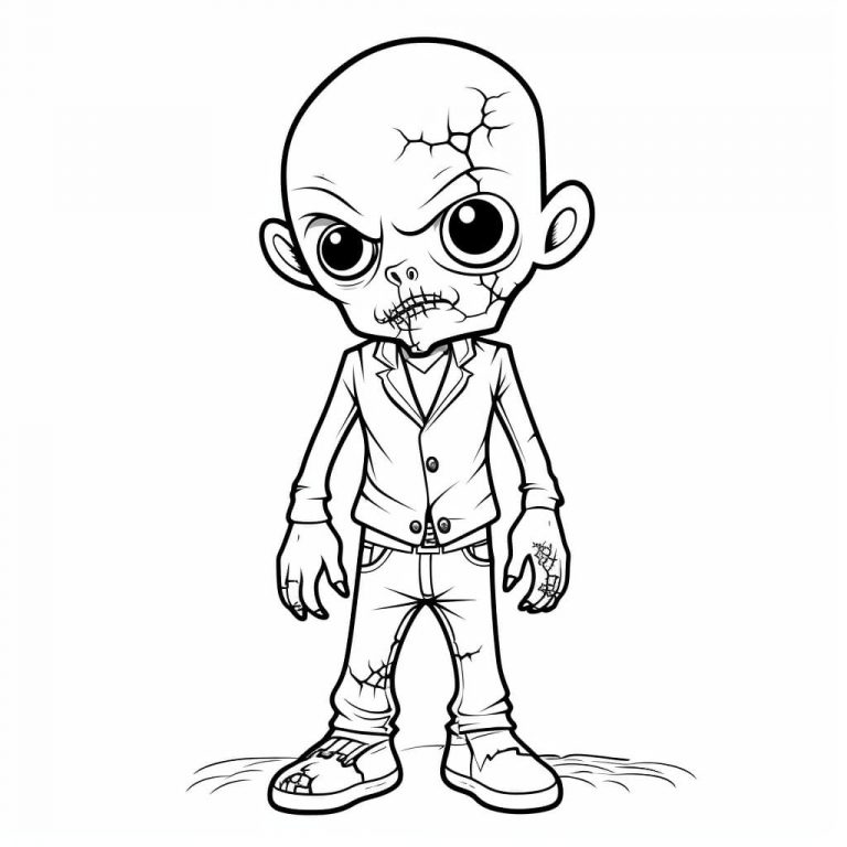 Horror Color Sheets (Free + Printable)