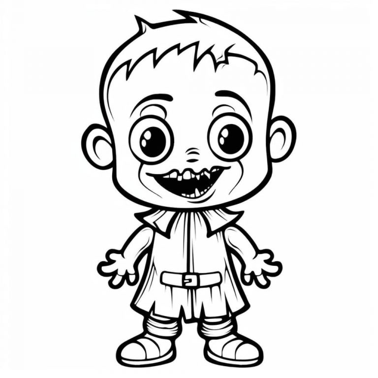 Horror Color Sheets (Free + Printable)