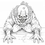 Horror Color Sheets (Free + Printable)