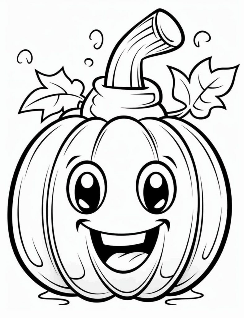 Jack O' Lantern Color Sheets (Free & Printable)