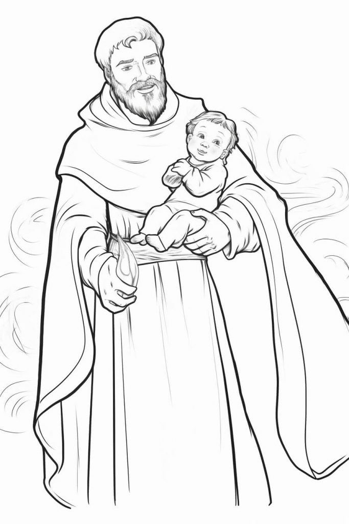 Joseph coloring pages from the Bible (free & printable)