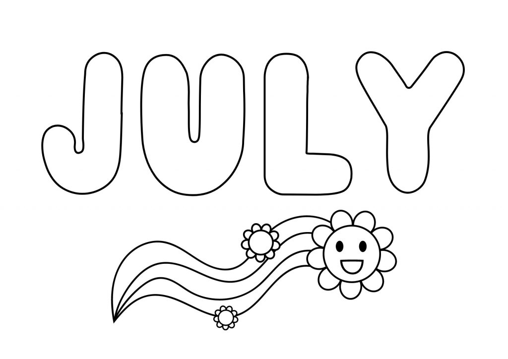 July Color Sheets (Free & Printable)