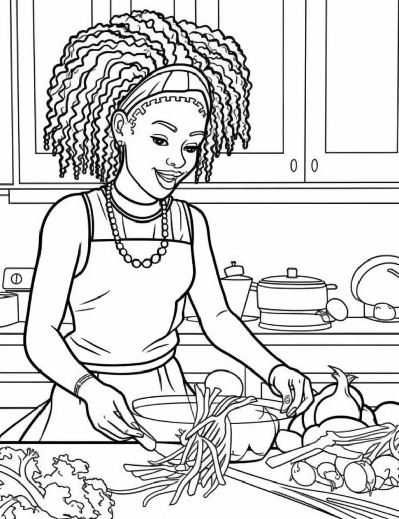 Kwanzaa Color Sheets (Free & Printable)