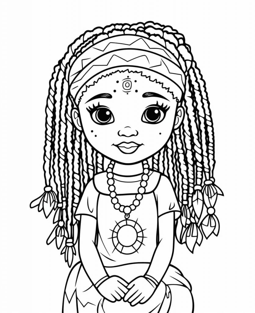 Kwanzaa Color Sheets (Free & Printable)