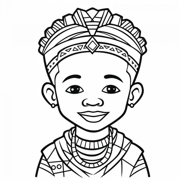 Kwanzaa Color Sheets (Free & Printable)