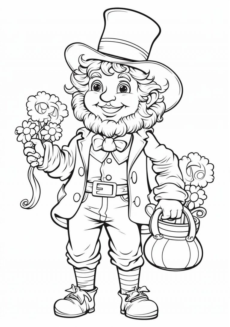 Duende | Dibujos para imprimir y colorear (gratis) - Kokoprint.com