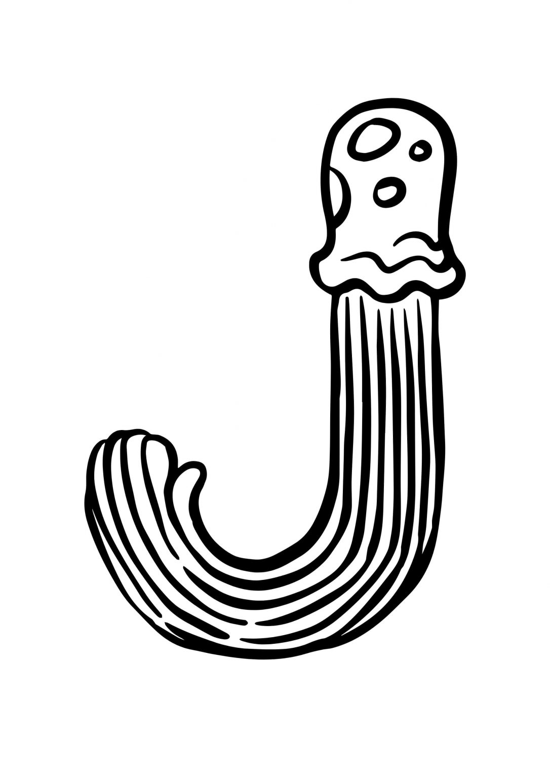 Letter J Coloring Sheet (Free + Printable)