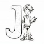 Letter J Coloring Sheet (Free + Printable)