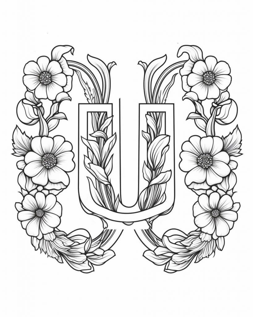 Letter U Coloring Sheet (Free + Printable)