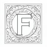 Letter F Coloring Sheet (Free + Printable)