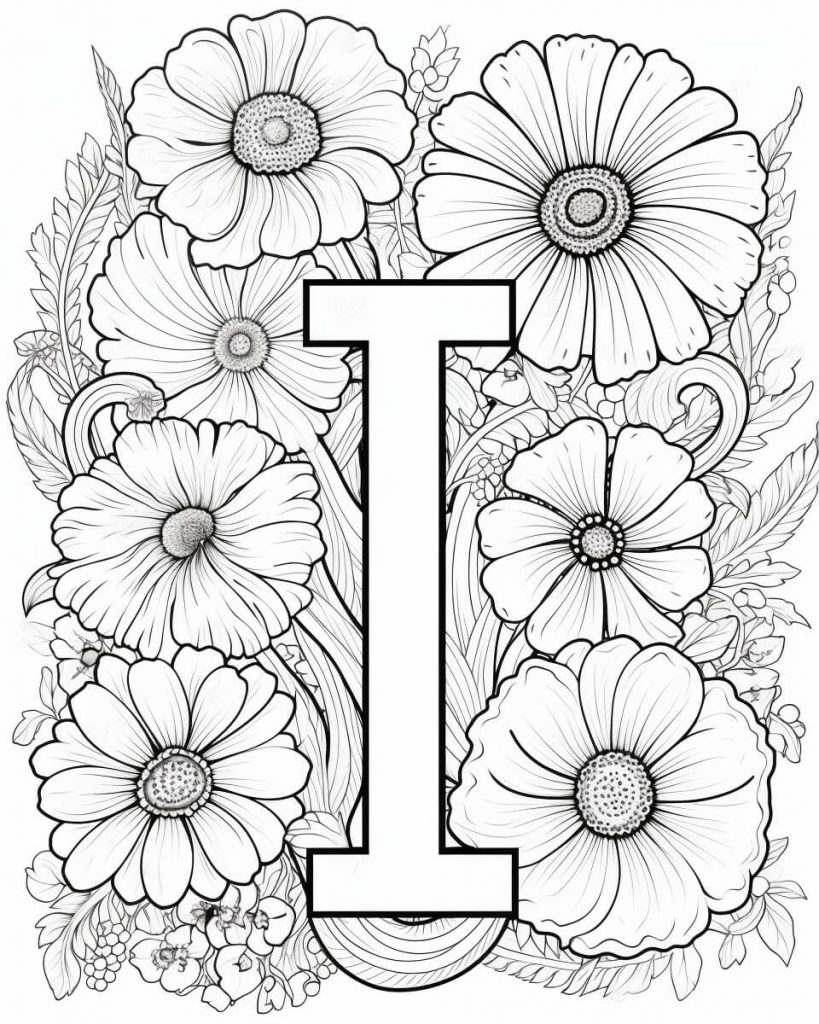 Letter I Coloring Sheet (Free + Printable)