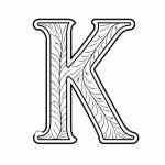 Letter K Coloring Sheet (Free + Printable)