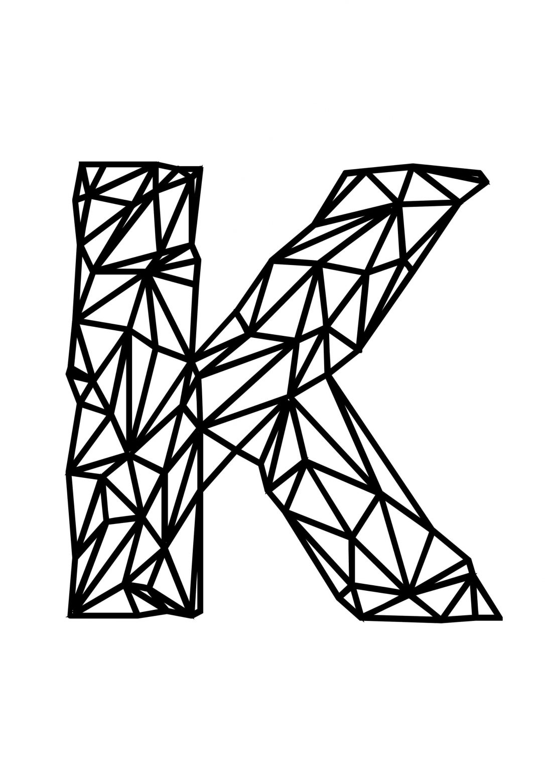 Letter K Coloring Sheet (Free + Printable)