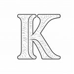 Letter K Coloring Sheet (Free + Printable)